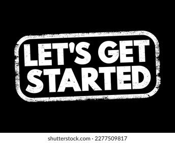 Image result for Getting Started Text