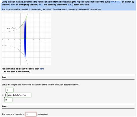 Image result for Volume Using Disk Method