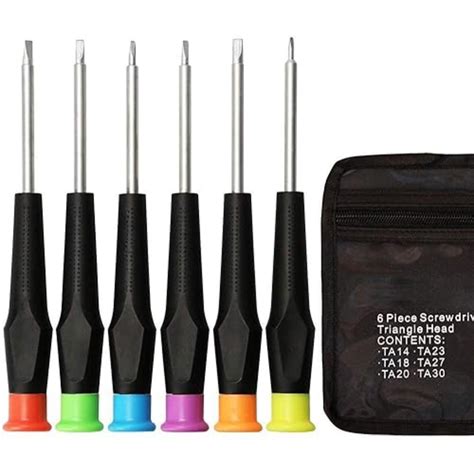 LIFEGOO Triangle Head Screwdriver Set, Triangle Screws Driver Tool Kit ...