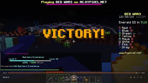 Image result for Java Edition Bedwars Win