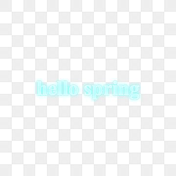 Image result for Hello Spring Text PNG