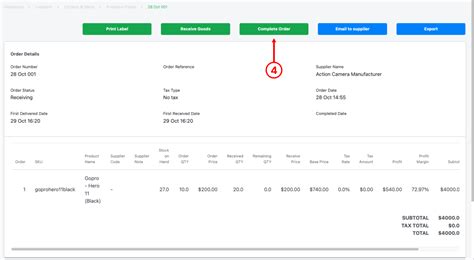 Image result for Receiving Purchase Order