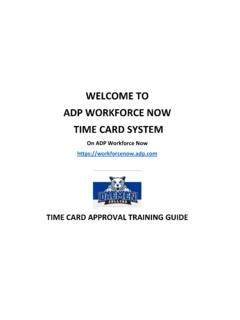 Image result for ADP Time Card