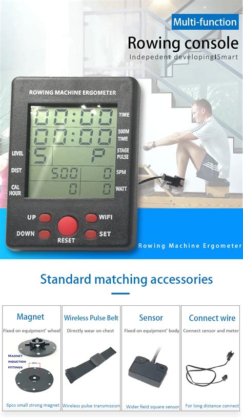 Image result for Rowing Machine How to Read Meter