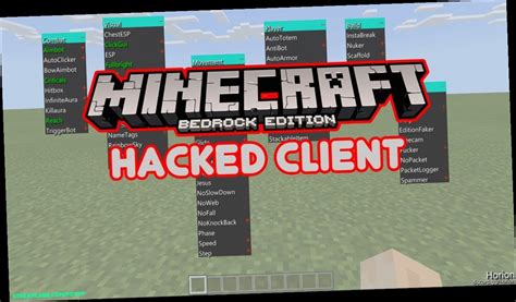Image result for Minecraft Bedrock Hack Mod