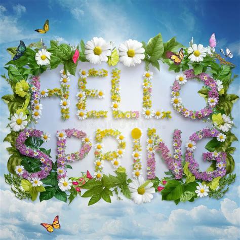 Image result for Hello Spring Poster Design