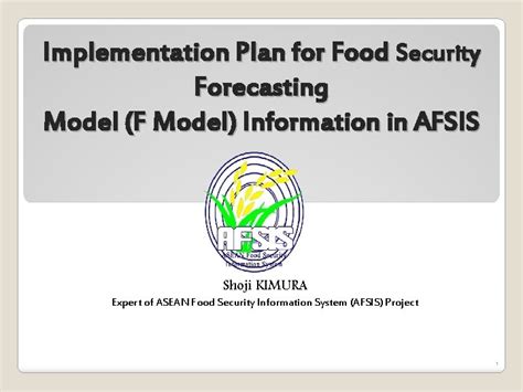Image result for Food Security Working Model