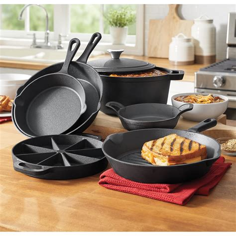 Image result for Cast Iron Cookware Set