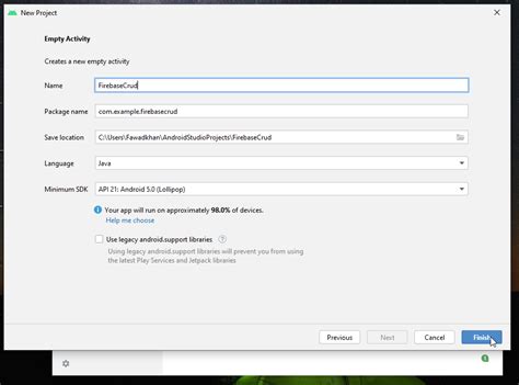 Image result for Finsihed Android Studio App Firebase