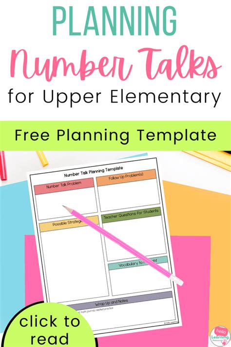 Image result for Number Talk Planner Examples