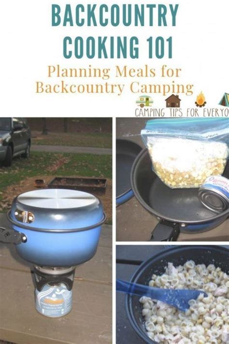 Image result for Backpack Camping Cooking
