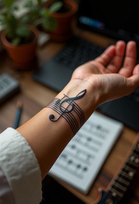 Music Note Tattoo Design Ideas