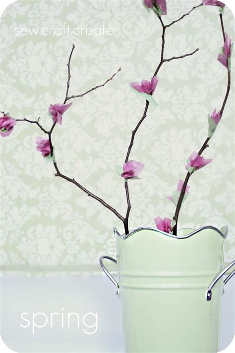 Image result for Flower Paper Spring Craft Ideas