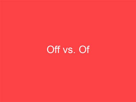 Image result for Off Ending