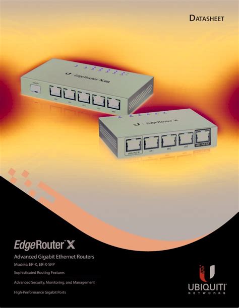 Image result for Edge Router X SFP Setup
