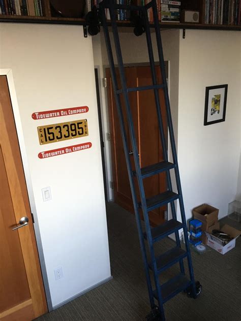 Image result for High Ceiling Library Ladder