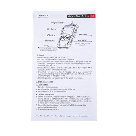 Image result for Launch Creader 3001 Features