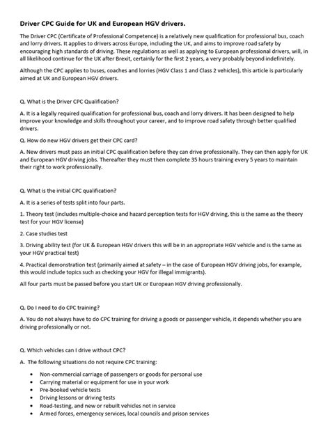 Image result for Module 5 Driver CPC