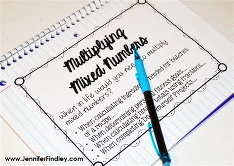 Image result for Multiplying Mixed Numbers Poster