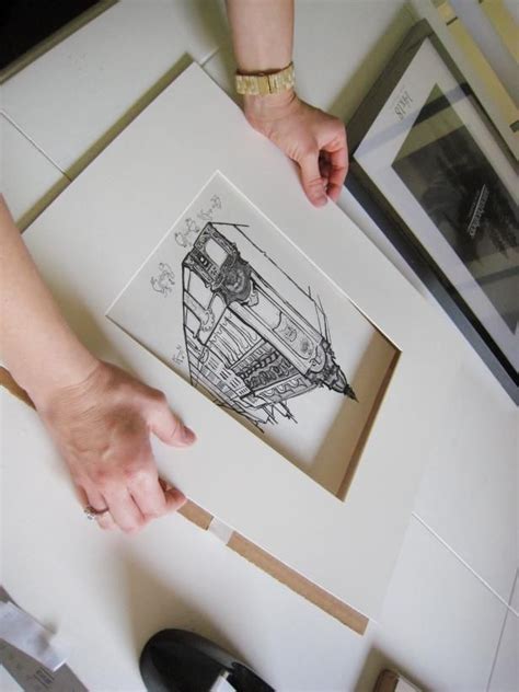 Image result for Applying Paper to Back of Picture Frame