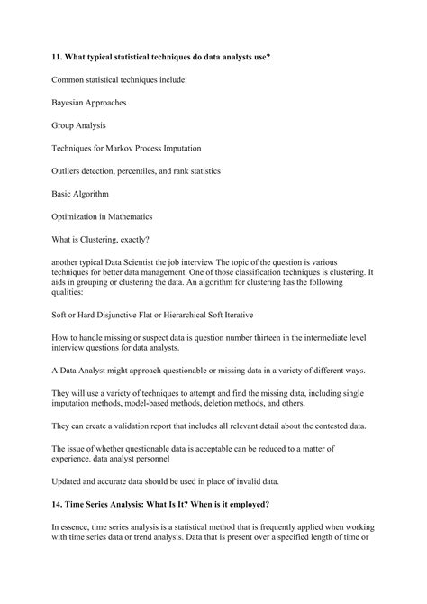 Image result for Data Analyst Interview Questions PDF