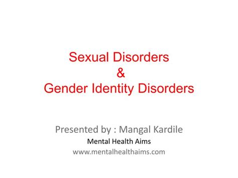 Image result for Types of Gender Disorders