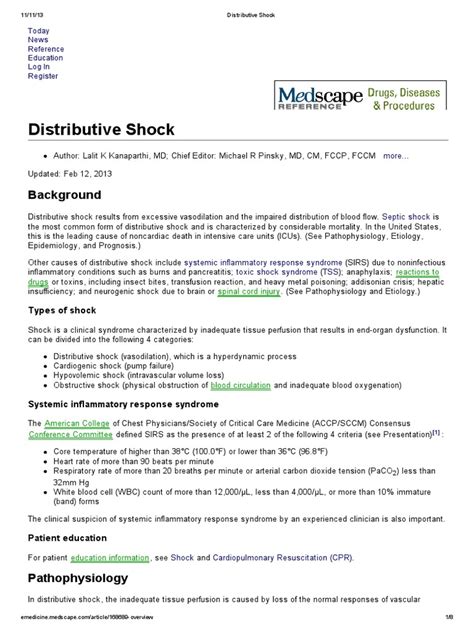 Image result for Distributive Shock