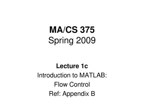 Image result for MATLAB Flow Control