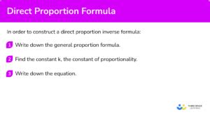 Image result for Direct Proportion Foundation Maths