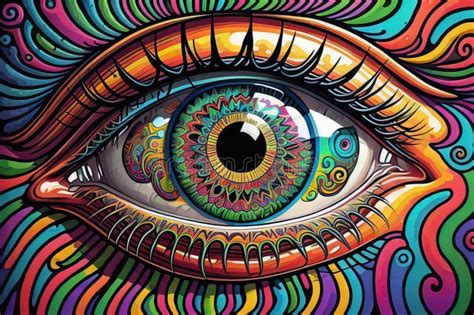 Image result for Colorful Abstract Eye Pattern
