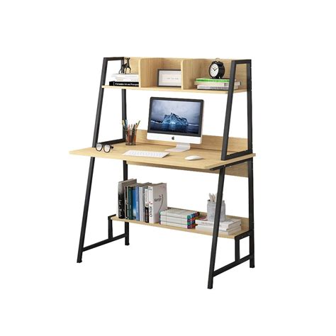 Modern computer laptop desk computer table office table with storage ...