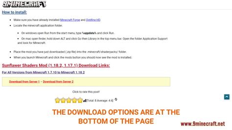 Image result for How to Download Shaders Minecraft