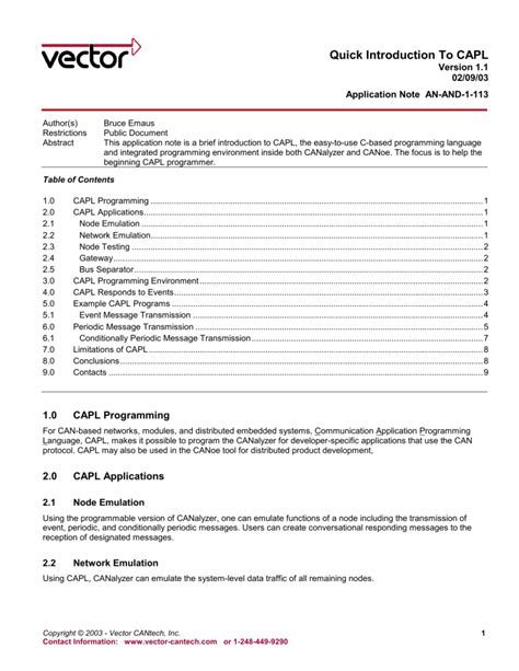 Image result for CAPL Programming Language Tutorial