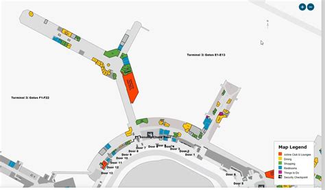 Image result for SFO Terminal 2 Map