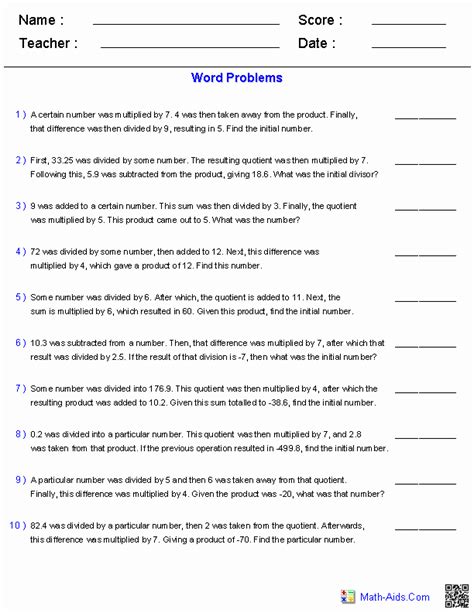 Image result for Two-Step Word Problems Interactive Worksheet