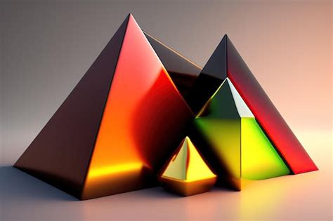 Image result for Triangular 3D Shapes