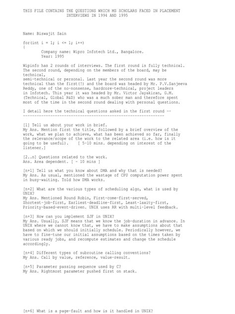 Image result for Operating Systems Interview Preparation