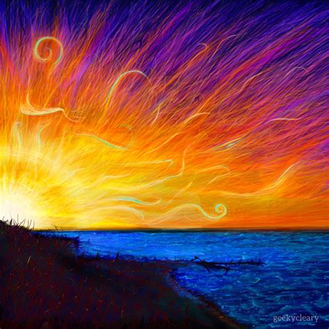 Image result for Sunset Color Drawing