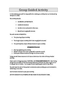 Image result for Guided Activity Examples