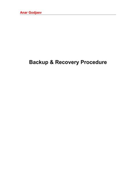 Image result for Backup and Recovery Process