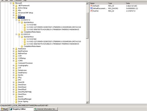 Image result for IIS Machine Keys Explained