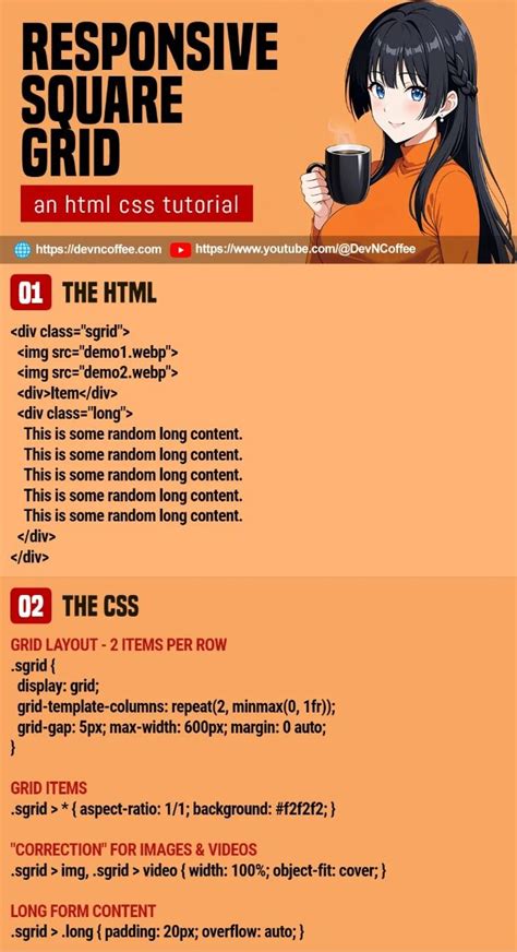 Image result for How to Use HTML Grid