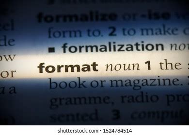 Image result for Defition Format