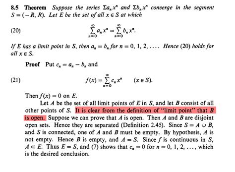 Image result for Complex Analysis Identity Theorem
