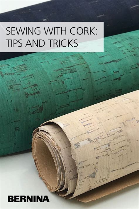 Image result for Sewing With Cork Tutorial