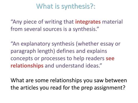 Image result for Synthesizing Sources