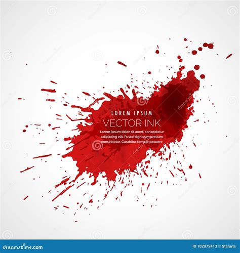 Image result for Red Ink Splatter