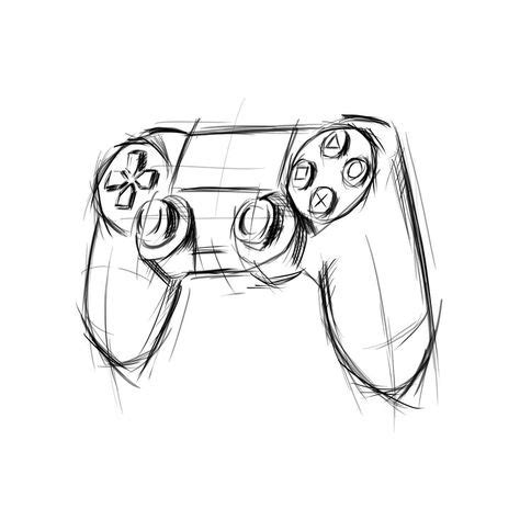 Image result for PS Controller Drawing