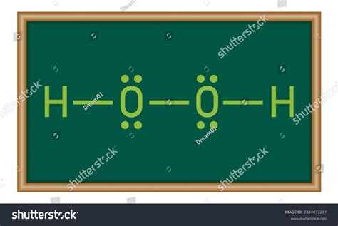 Image result for H2O2 Electron Dot Structure