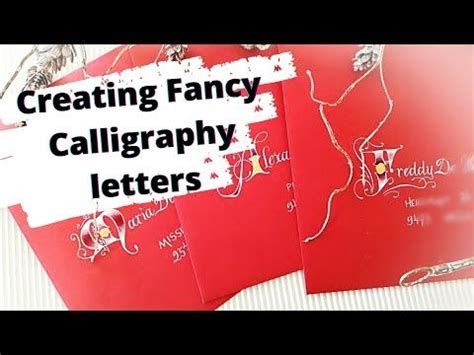 Image result for Fancy Calligraphy Tutorial